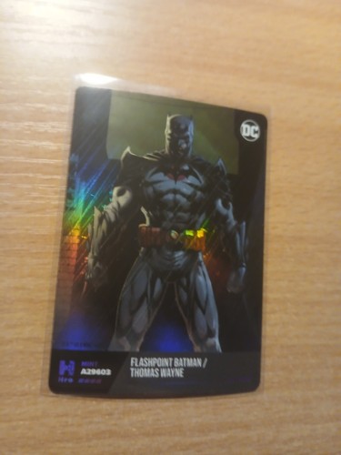 Black Adam Chapter 2 Flashpoint Batman Thomas Wayne Epic Card Mint ...