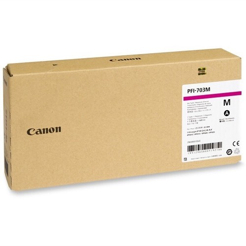 Original Canon PFI-703M magenta iPF810 iPF815 iPF820 iPF825 OVP DATUM ...