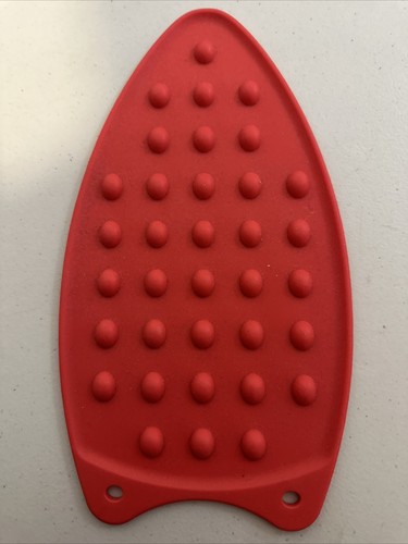 Silicone Iron Rest Pad Hot Resistant Mat Iron Rest Plate Red | eBay