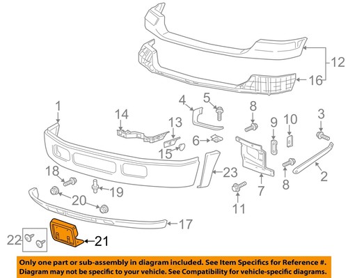 Ford OEM License Plate Bracket 5C3Z17A385AA Image 21 for sale online | eBay