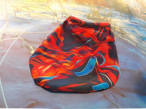 Men Swimsuit New Flames Sheer tanning pouch Custom Handmade s m l or xl ...