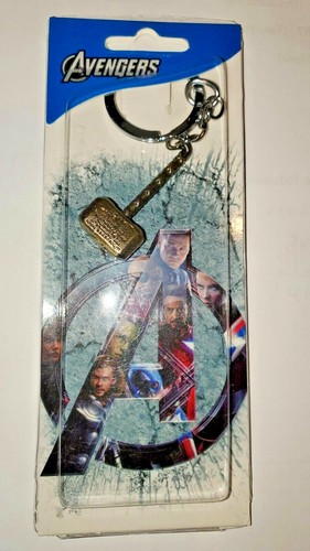 Marvel Avengers Thor Thor's Hammer Metal Keyring Keychain | eBay
