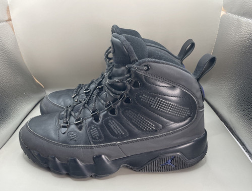 2018 Air Jordan 9 IX Retro Boot NRG Black Concord Mens 8 Black AR4491 ...