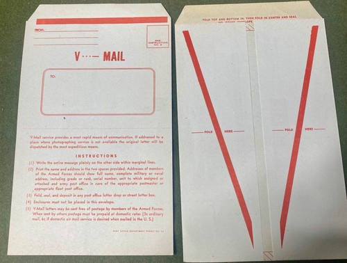 WWII V MAIL ENVELOPES | eBay