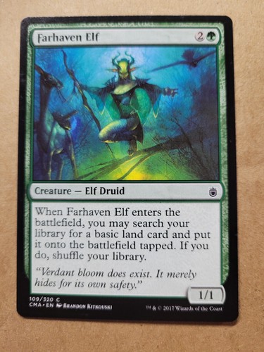 Farhaven Elf Commander Anthology CMA 109 Green Common MAGIC MTG LP BULK DEALZ | eBay