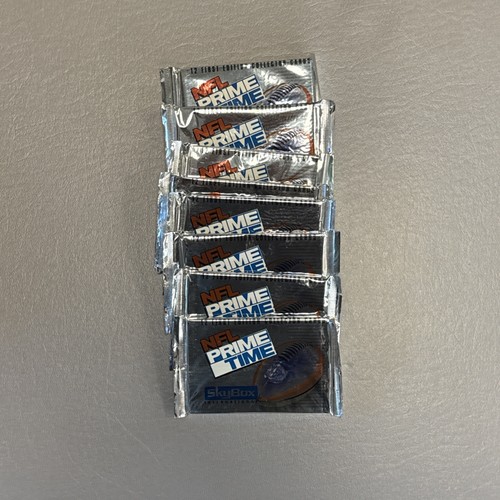 1992 Skybox NFL Prime Time First Edition Sealed 8 Packs Of 12 Football ...