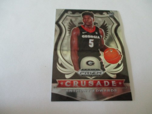 2020-21 Prism Draft Crusade Rookie Anthony Edwards Card #81 "Ant Man ...