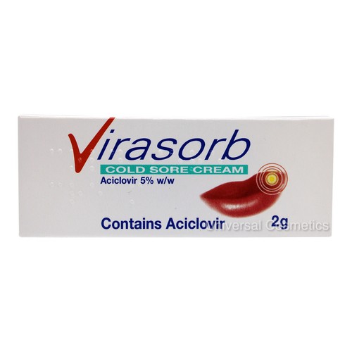 Virasorb Cold Sore Cream Tube Effective Itch Relief - 2g | eBay UK