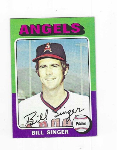 1975 TOPPS BILL SINGER #40 CALIFORNIA ANGELS | eBay