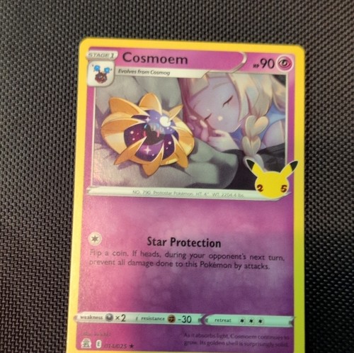 Pokémon TCG Cosmoem Holo Rare 014/025 Celebrations Stage 1 90HP 2021 | eBay