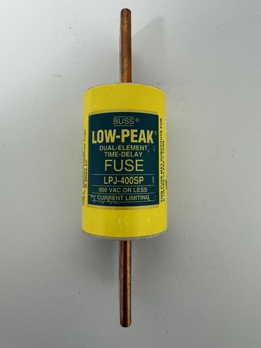 (NEW OEM) LPJ-400SP BUSSMAN LOW PEAK FUSE 400 AMP 600V LPJ400SP AJT400 ...