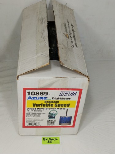 Mars 10869 Azure ECM Condenser Fan Motor, 3/4-1 HP, 115/230 V | eBay