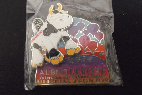 2024 Albuquerque Balloon Fiesta Special Shapes Creamland Cow Sponsor ...