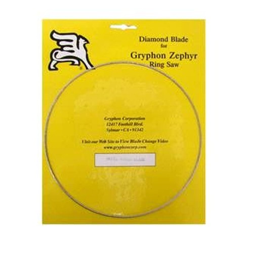 Gryphon 7" Zephyr Ring Saw Replacement Blade for Cutting Glass,Tile ...