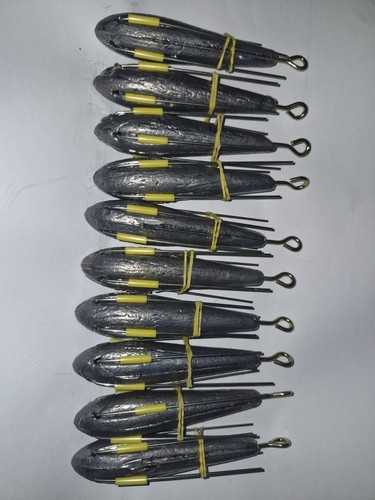 5oz Breakaway Distance Sea Fishing Grip Lead Weights X10 (set 1) | eBay UK