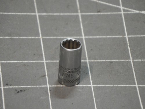 Mac Tools 1/4" Drive Metric Spline Shallow Socket 9MM M9SMMR 12Pt | eBay