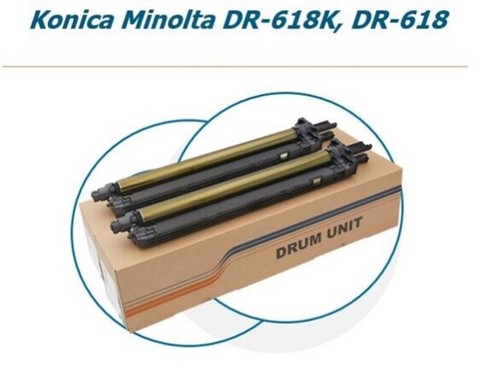NEW COMPATIBLE KONICA MINOLTA DR-618 DR618 DRUM UNIT / BLACK AND COLOR ...