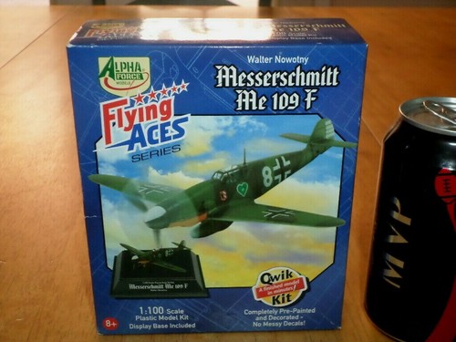 WW#2, GERMAN, MESSERSCHMITT Me109f FIGHTER PLANE, PLASTIC MODEL KIT ...