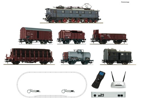 Roco 51323 DRG E52 Electric Freight Starter Set (DCC-Fitted) | eBay