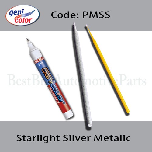 Tesla PMSS-Starlight Silver-OEM Touch-Up Paint Pen Kit-Sanding Stick ...