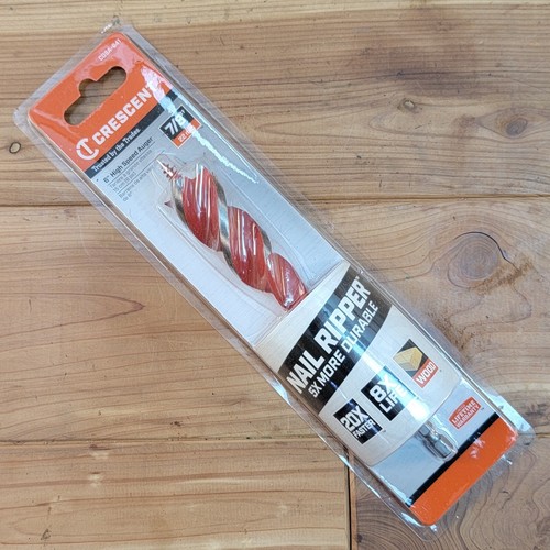 CRESCENT6" x 7/8" High Speed Auger Bit, Nail Ripper | eBay