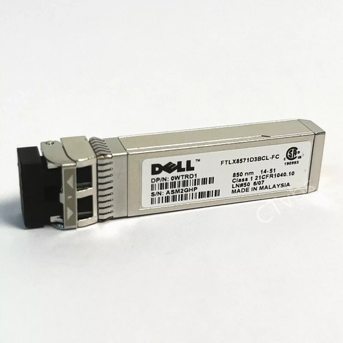 DELL FTLX8571D3BCL-FC 10G SFP+ 0WTRD1 Optical Transceiver Module *Lot ...