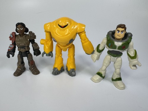 Imaginext Disney Pixar Buzz Lightyear: Jr. ZAP Patrol Figure Lot Of 3 ...