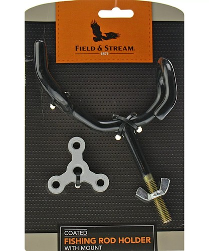 Field & Stream Fishing Rod Holder with Boat Canoe Kayak Mount - NEW! | eBay