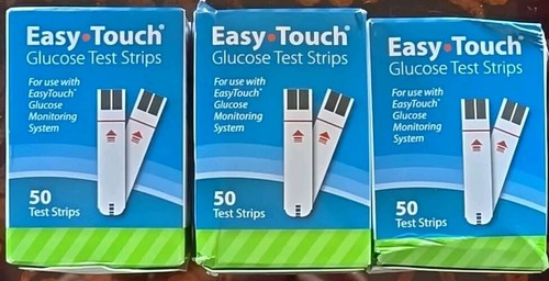 EASY TOUCH Glucose Test Strips, 50 EA (Pack of 3) | eBay