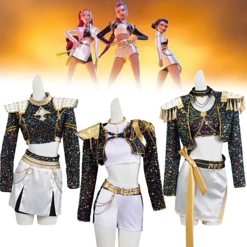 KPop Demon Hunters Costume Zoey Cosplay Costume For Kids And Adults K ...