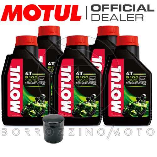 HUILE KIT DE DÉCOUPE MOTUL 5100 10W40 FILTRE HONDA ST 1300 À ABS PAN ...
