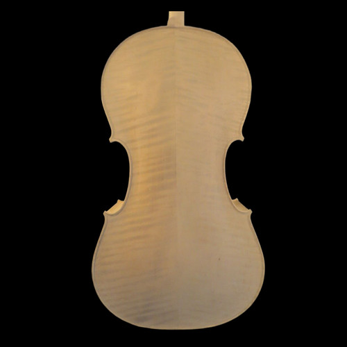 Strad style solid wood Hand made Unfinished white cello 4/4.white cello ...