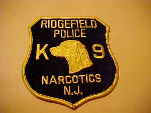 RIDGEFIELD NEW JERSEY K-9 POLICE PATCH SHOULDER SIZE NEW FELT FRONT | eBay
