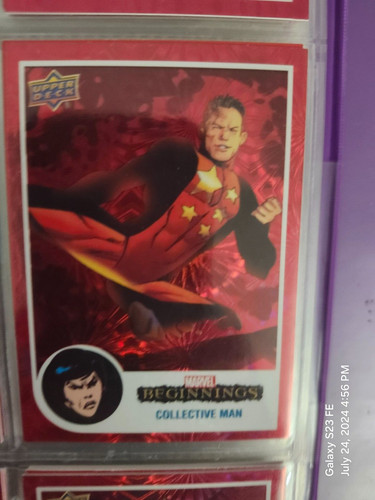 Marvel Trading Card Beginnings Supernova Collective Man | eBay