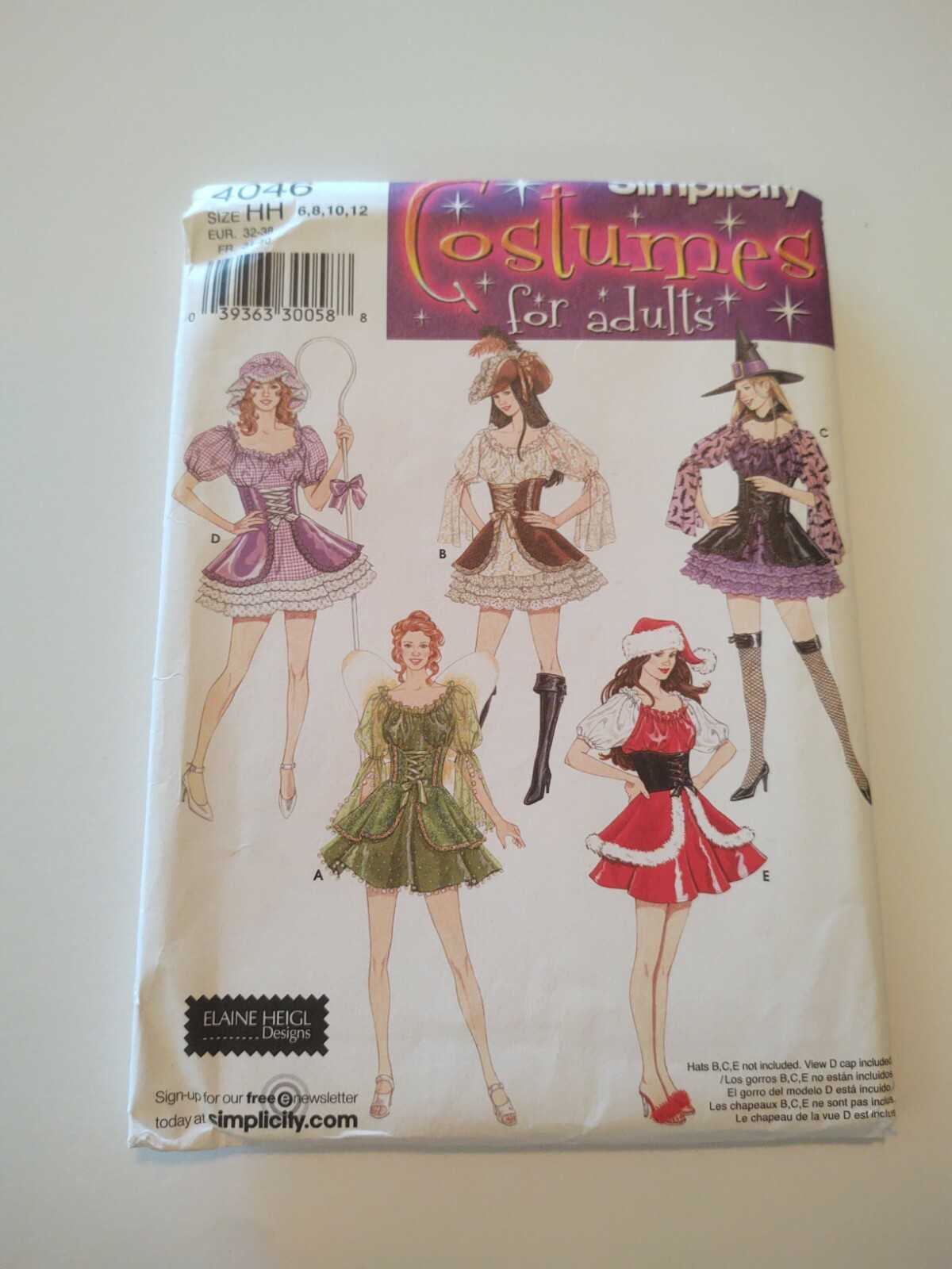 Simplicity Fairy Tale Pattern 9021 39363236191 | eBay