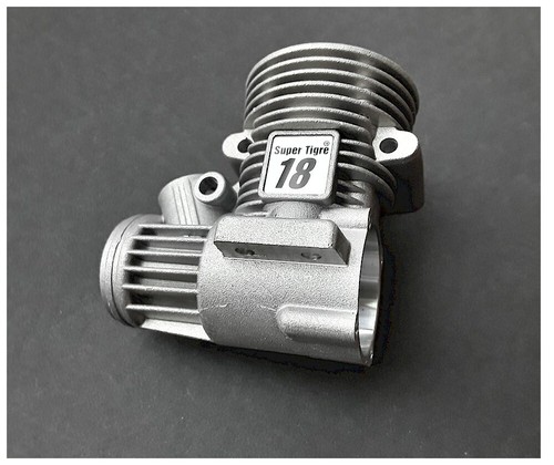 Vintage Super Tigre .18 Engine Crankcase +bearings DeAgostini Duratrax ...