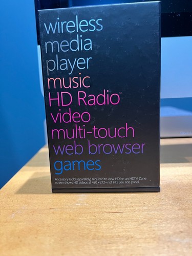 Microsoft Zune HD Platinum Digital Media Player 16 GB Model Complete in ...