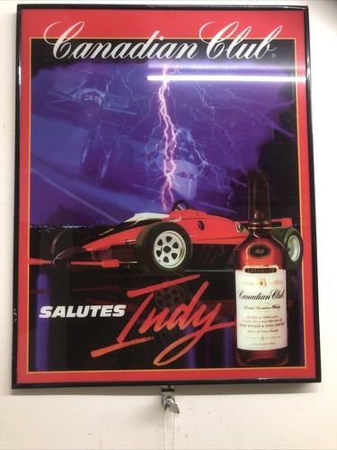 Canadian Club Salutes Indy Racing Bar Sign | eBay