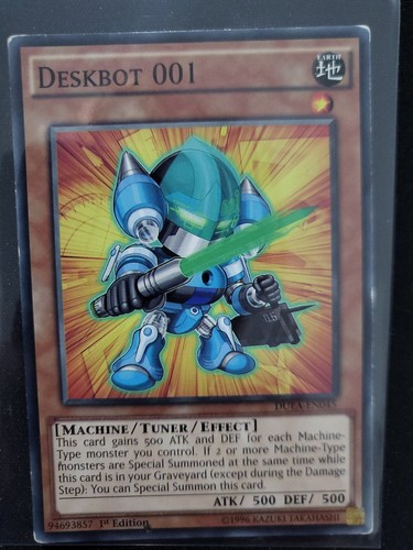 YUGIOH Deskbot 001 - DUEA-EN045 - Common 1st Edition NM | eBay Australia