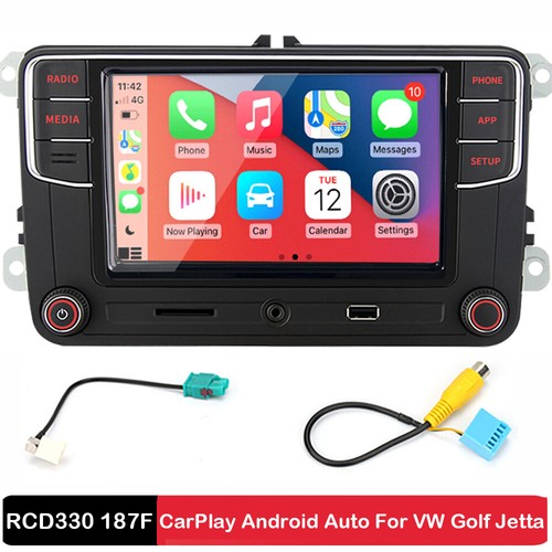 NONAME RCD330 Plus 187F RCD340G Car Radio Carplay Android Auto For VW ...