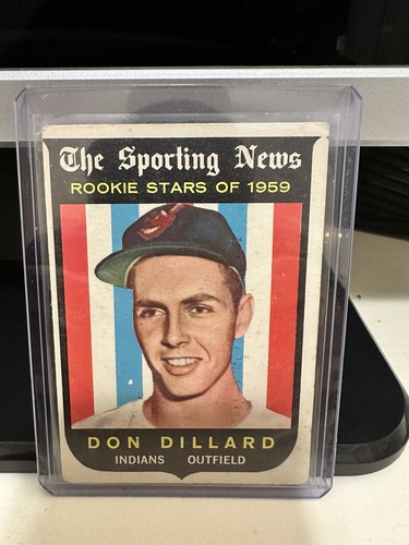 1959 TOPPS DON DILLARD RC CLEVELAND INDIANS #123 | eBay