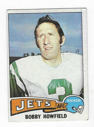 1975 TOPPS BOBBY HOWFIELD #232 NEW YORK JETS | eBay