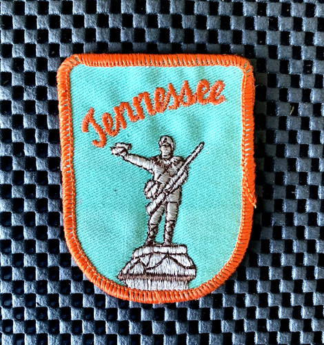 TENNESSEE EMBROIDERED SEW ON ONLY PATCH MILITIA MEN TOURIST 2 1/2" x 3 ...