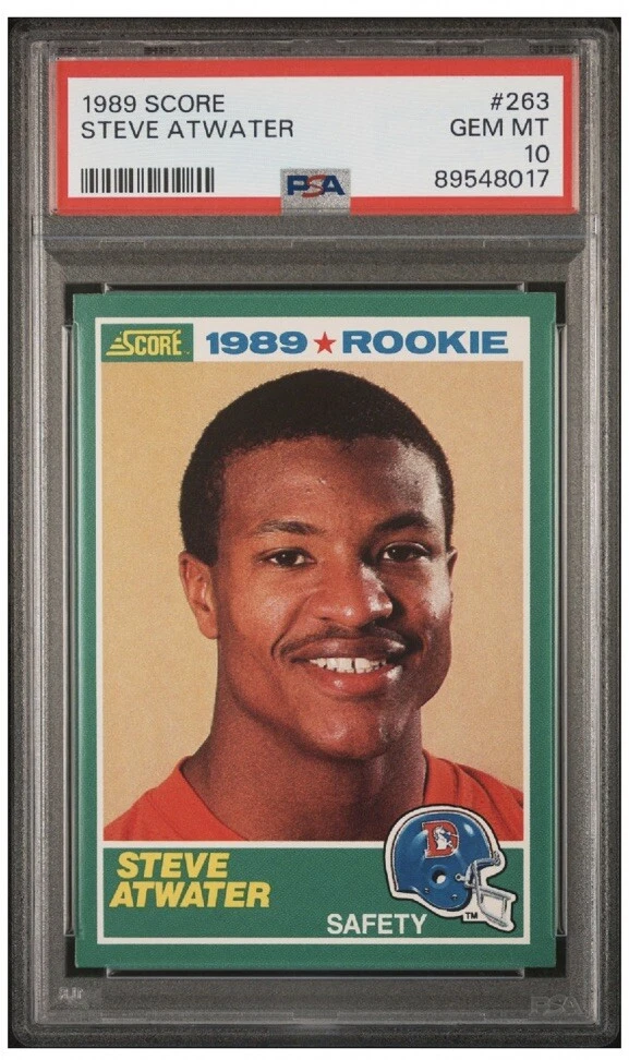Steve Atwater 1989 Score #263 Base Price Guide - Sports Card Investor