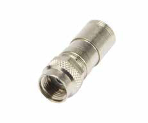 Gilbert GF-URS-6-K Coaxial RG6 Knurled Compression Connector (Box of ...