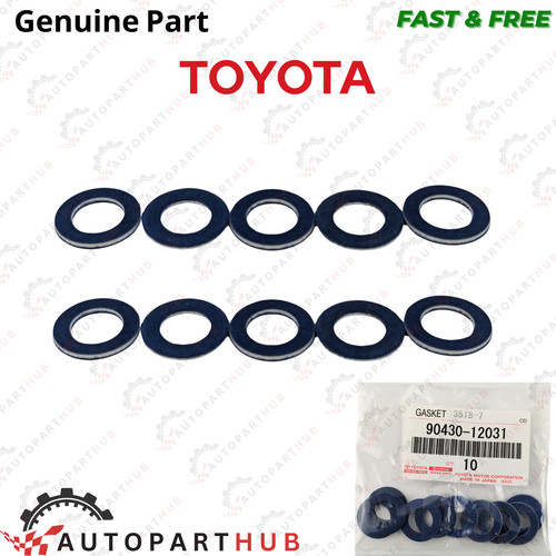Genuine Toyota Lexus Oil Filter Drain Plug Washer Gasket 9043012031 / ...