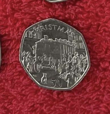 Christmas 50 Pence in British Isle of Man Coins for sale | eBay