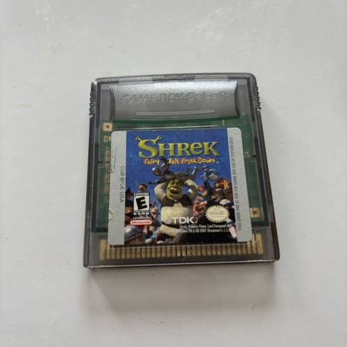 Shrek Fairy Tale Freakdown Nintendo Game Boy Color GBC Cartridge Only ...