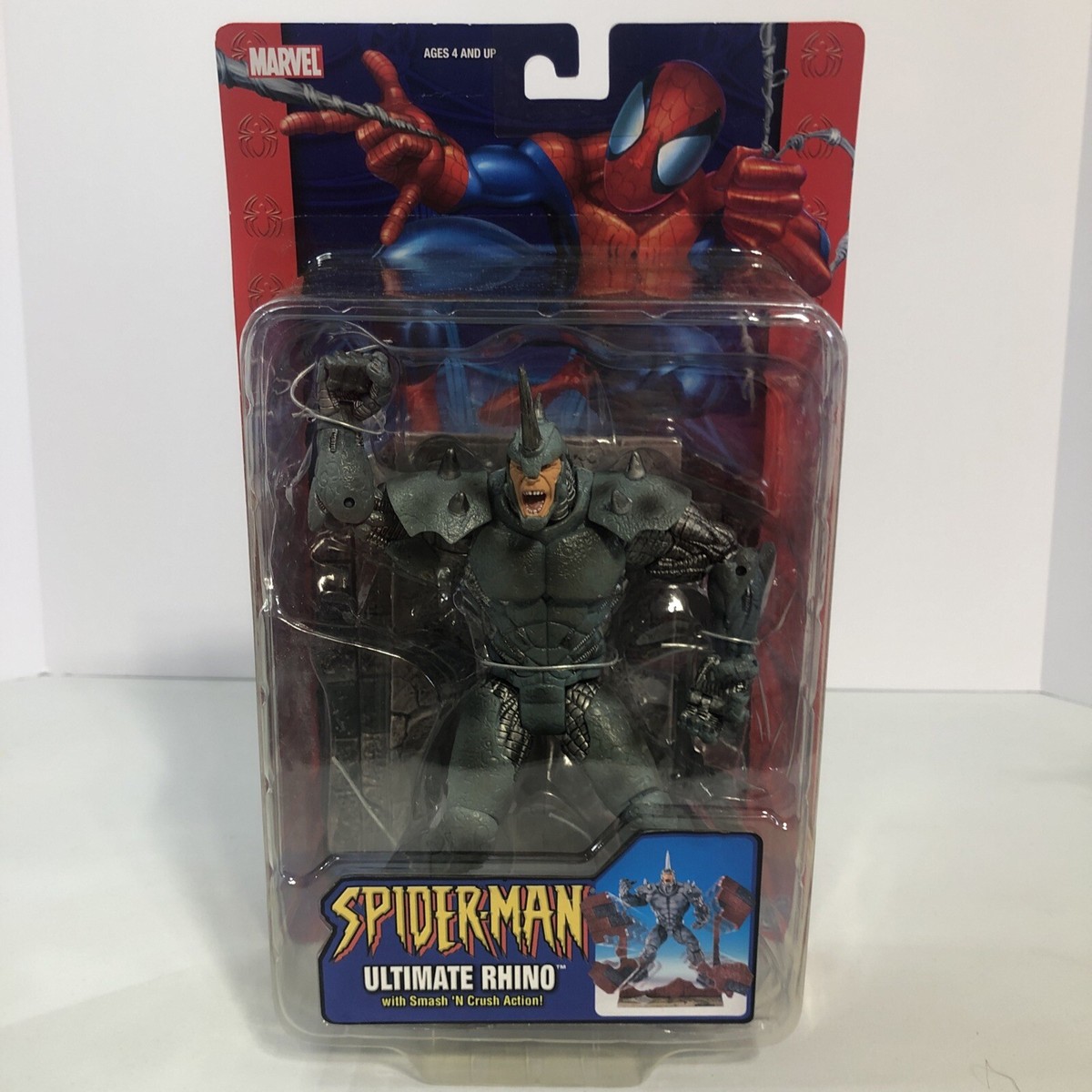 El Asombroso Hombre Araña Rinoceronte De Juguete Amazon.com: Spidey