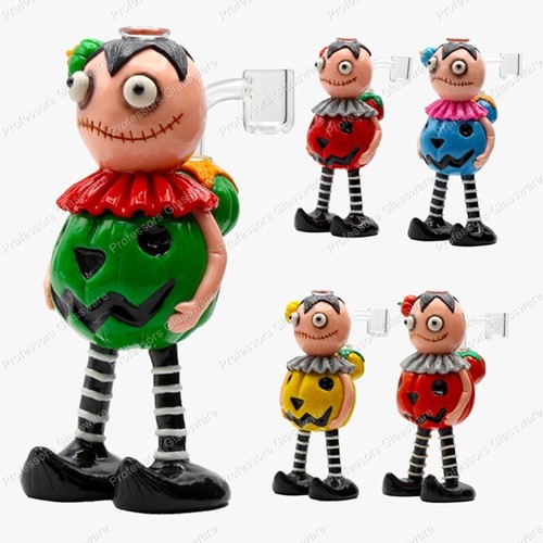 10" Halloween Stitched Voodoo Doll Bong Fun Cartoon High Quality Glass ...